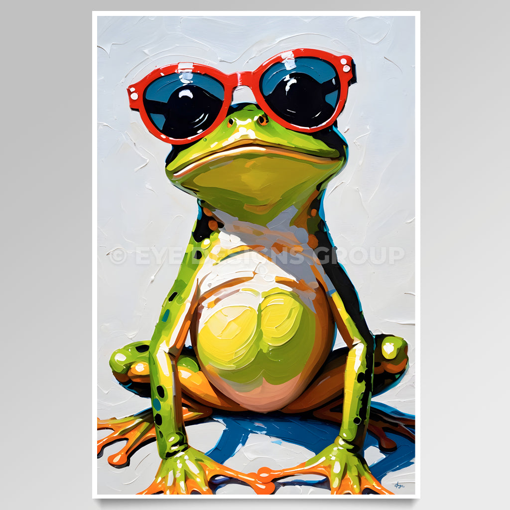 OPTICAL ART Frog II – Opticaldisplays.com