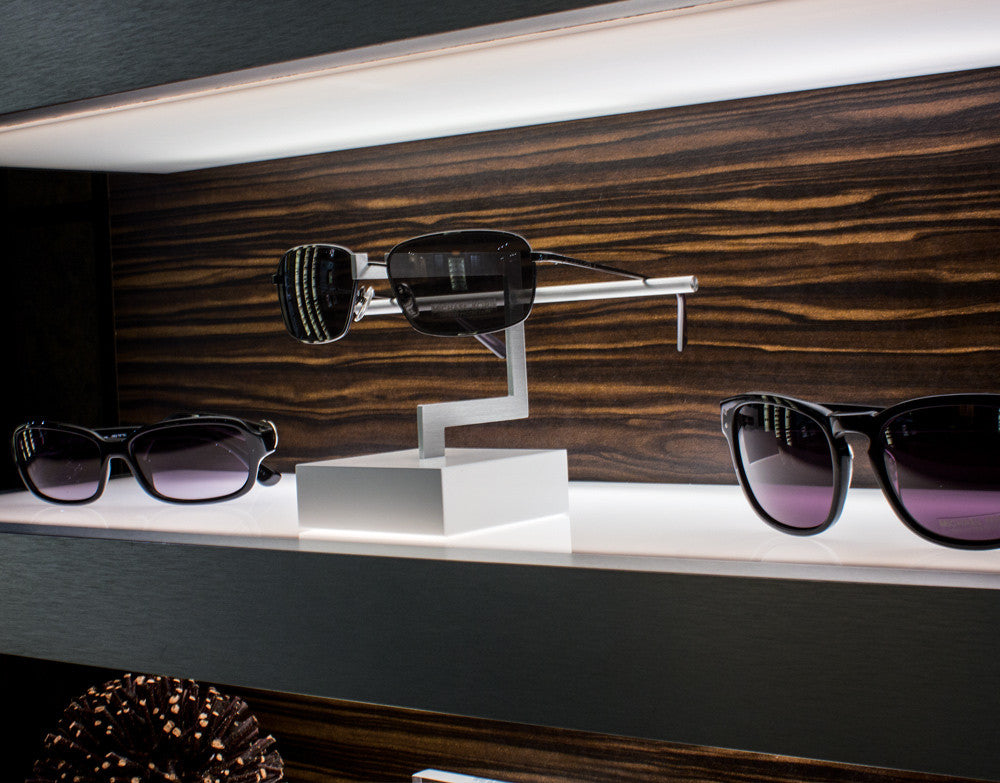 Aluminum Frame Riser 1-Piece – Opticaldisplays.com